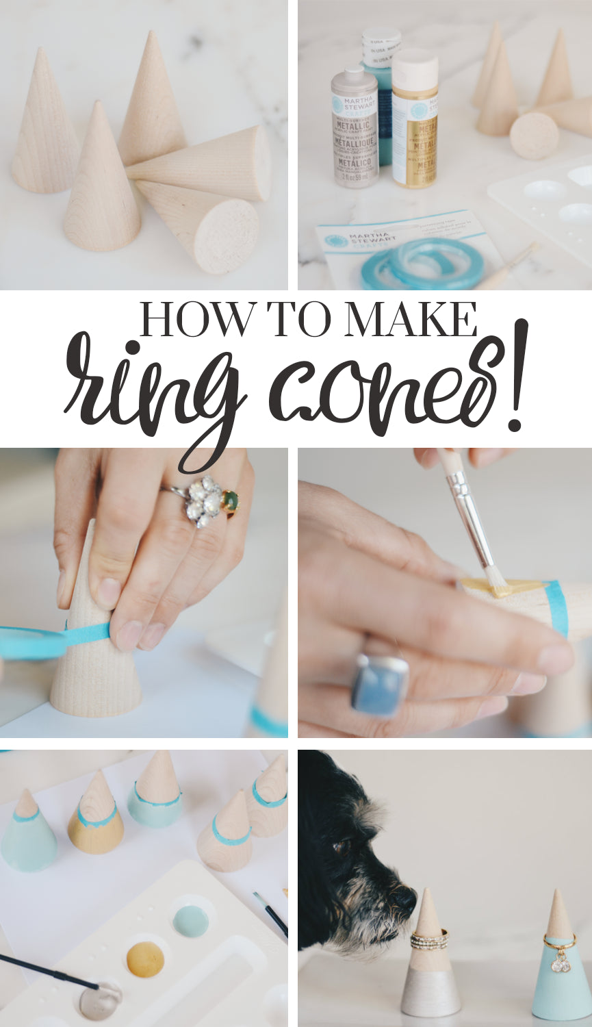DIY Ring Cones | Vintage Meet Modern Jewelry